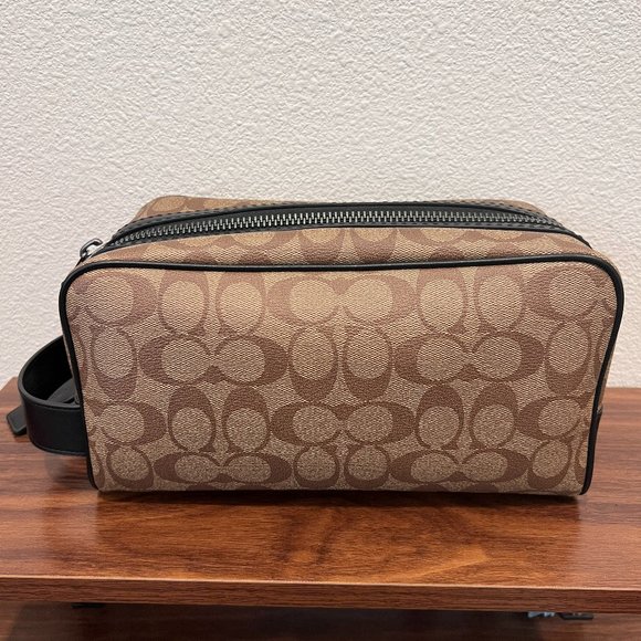 Coach | Bags | Coach Large Travel Kit In Signature Canvas | Poshmark